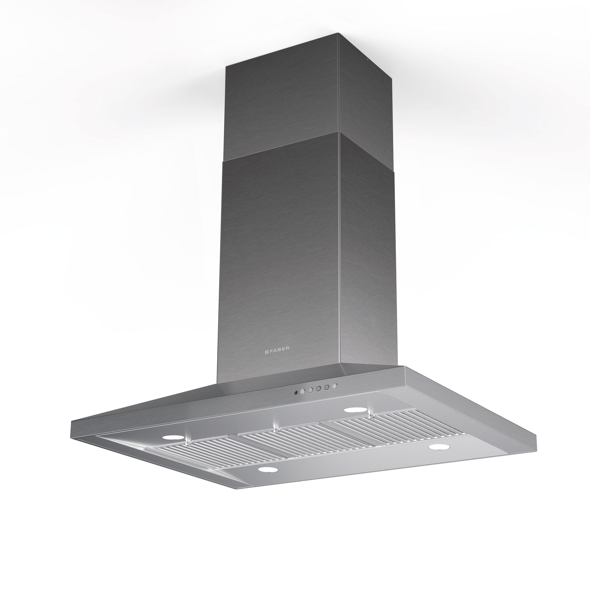 Dama Isola 36" Island Range Hood, Stainless Steel | Faber