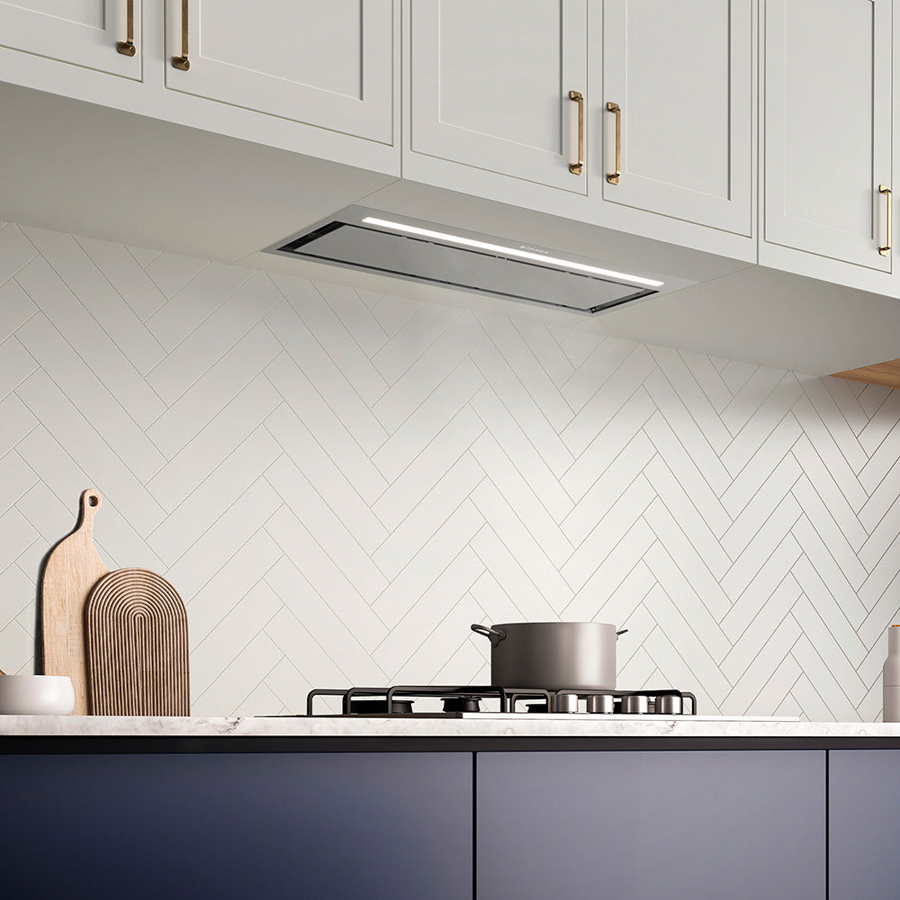 Inca Lux Plus 28" Insert Range Hood, Stainless Steel | Faber