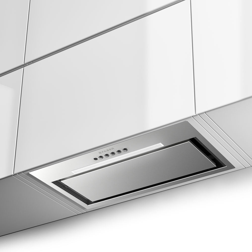 Inca Lux 35 " Insert Range Hood, Stainless Steel | Faber